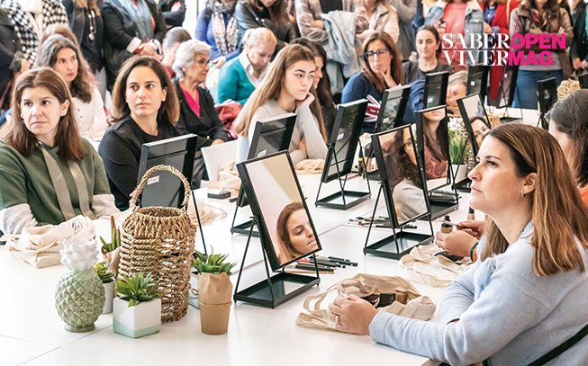 Workshop de maquilhagem by Clarins - Saber Viver